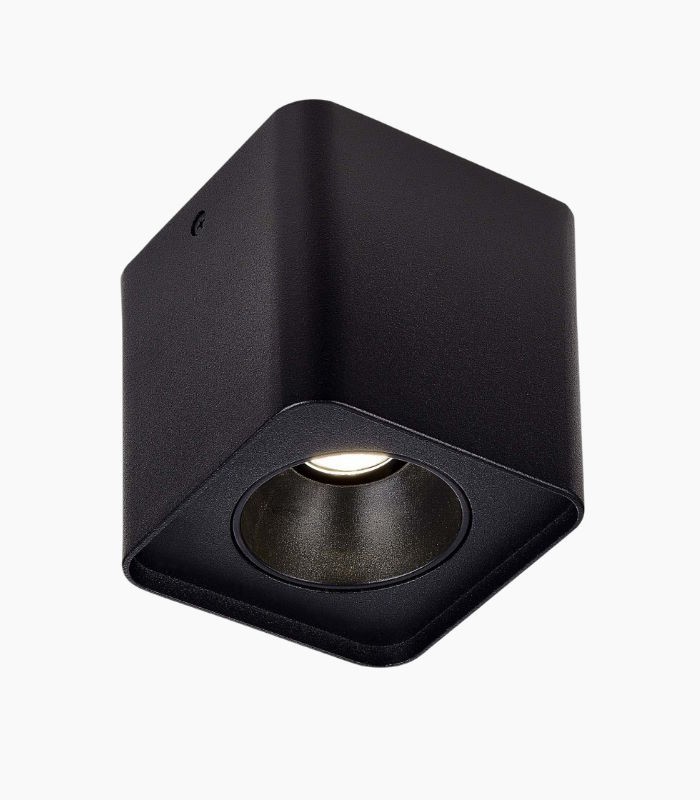 Mini Cardan Superficie Negro 10w 24º Lifud - AtrapatuLED