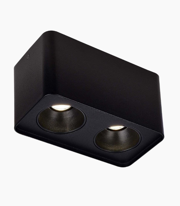 Mini Cardan Superficie Negro 20w 24º Lifud - AtrapatuLED