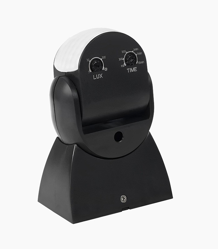 Sensor Movimientos PIR IP65 300w Negro - AtrapatuLED