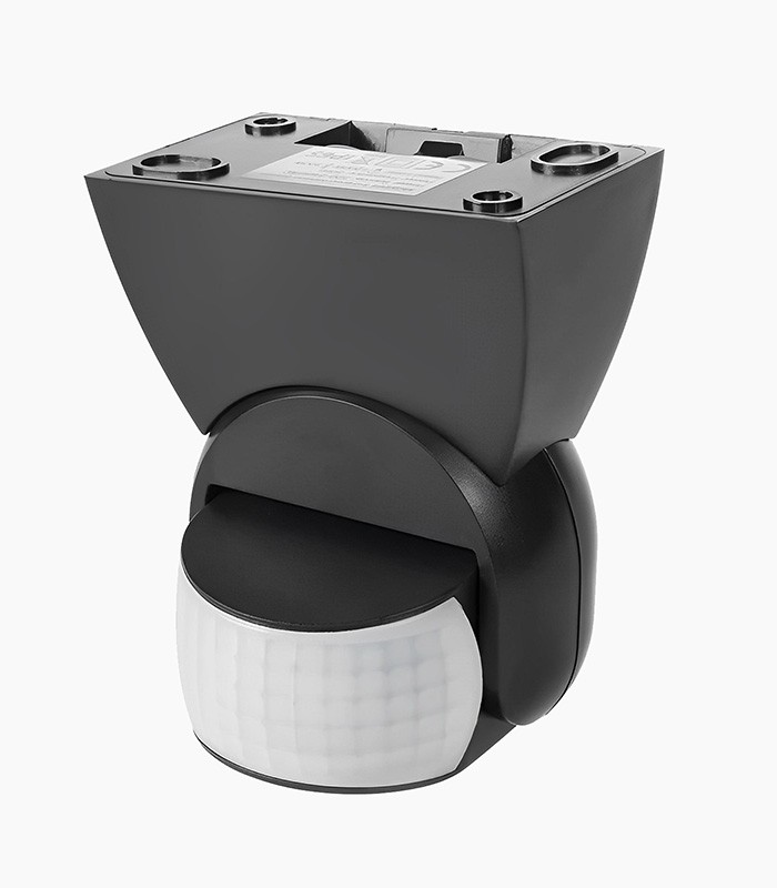 Sensor Movimientos PIR IP65 300w Negro - AtrapatuLED