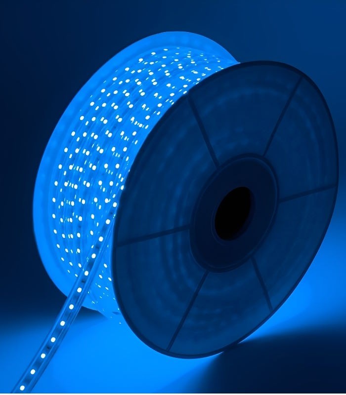 Tira LED 220v Azul LED 14w/m (Por Metros) - AtrapatuLED