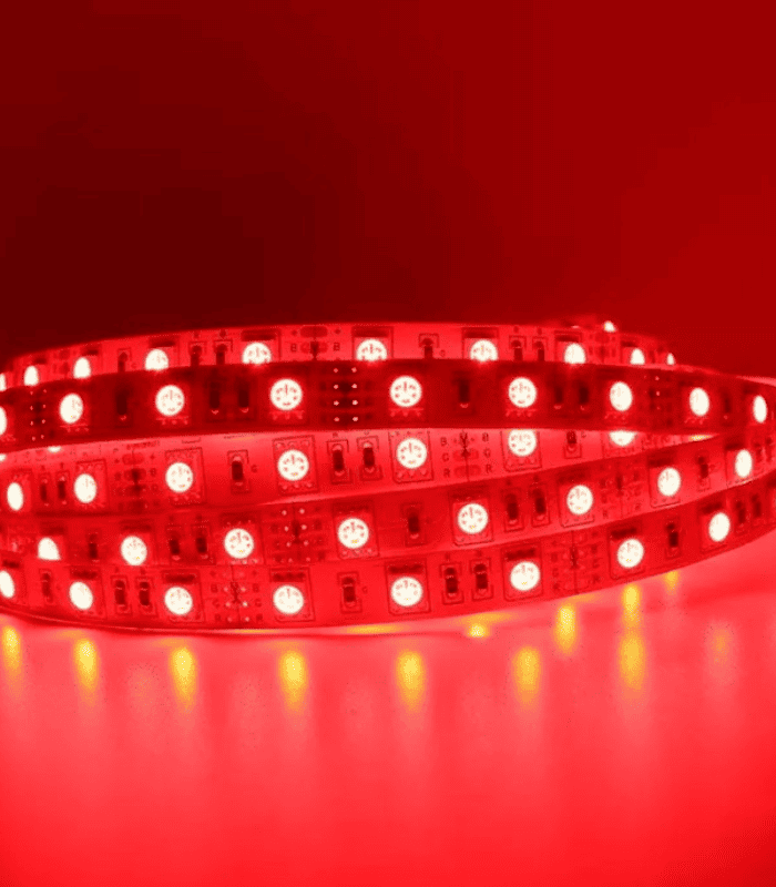 Tira LED Roja IP65 Exterior - SMD5050 - 12v - AtrapatuLED