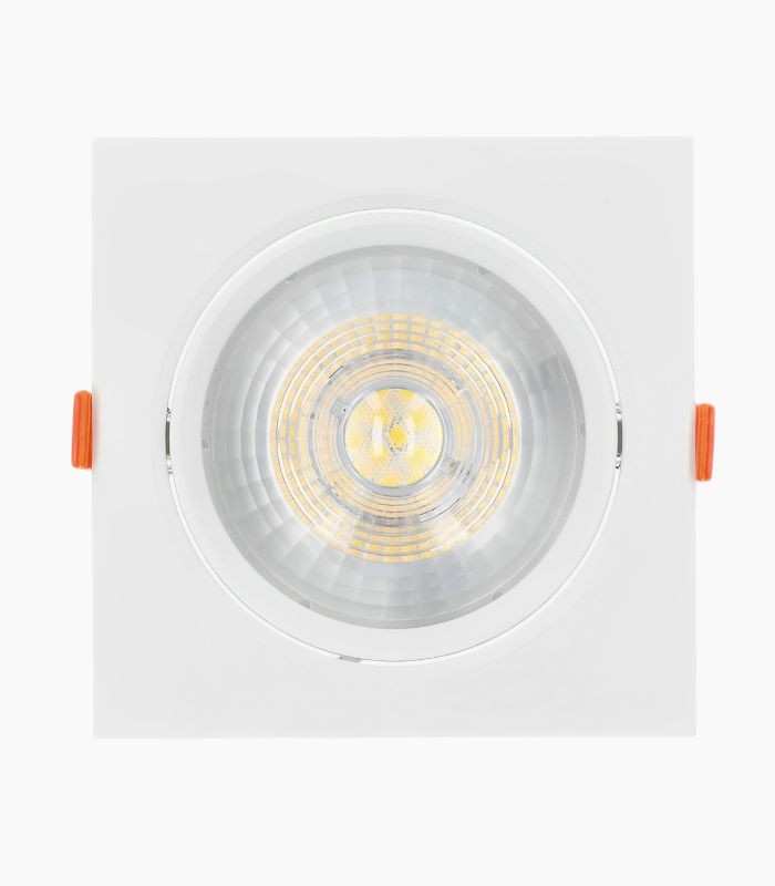 Downlight LED SMD 12w Cuadrado Basculante - AtrapatuLED