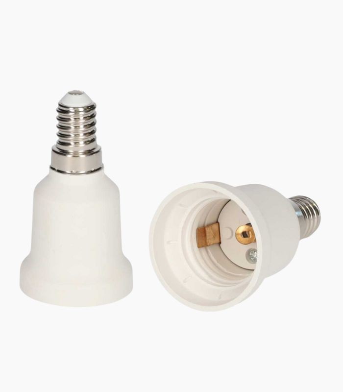 Adaptador / Conversor de E14 a E27 - AtrapatuLED