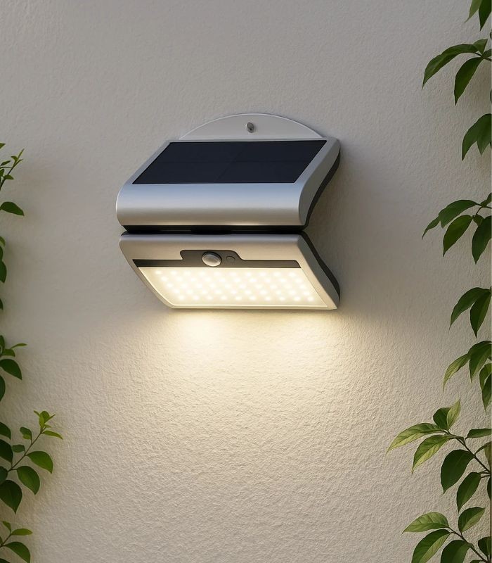 Aplique LED Solar 500 lm Faro - AtrapatuLED