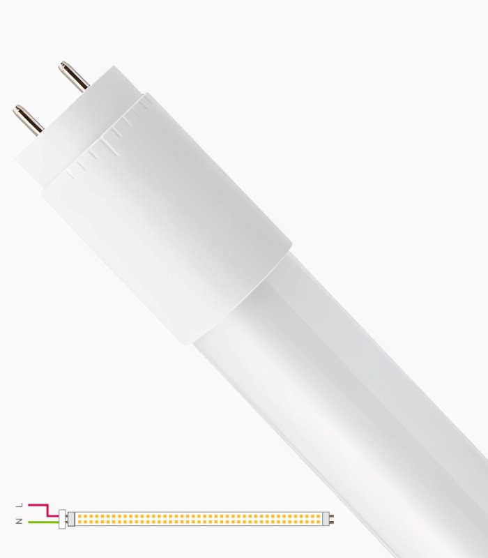 Tubo LED Cristal T8 20w 120cm - AtrapatuLED