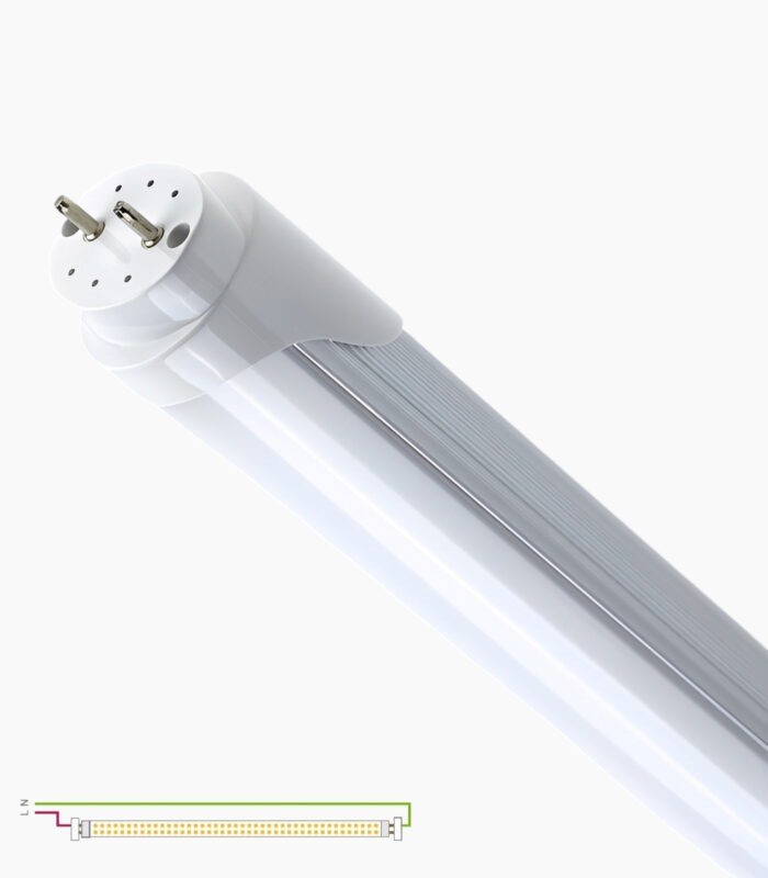 Tubo LED T8 60cm 9W Aluminio Profesional - AtrapatuLED
